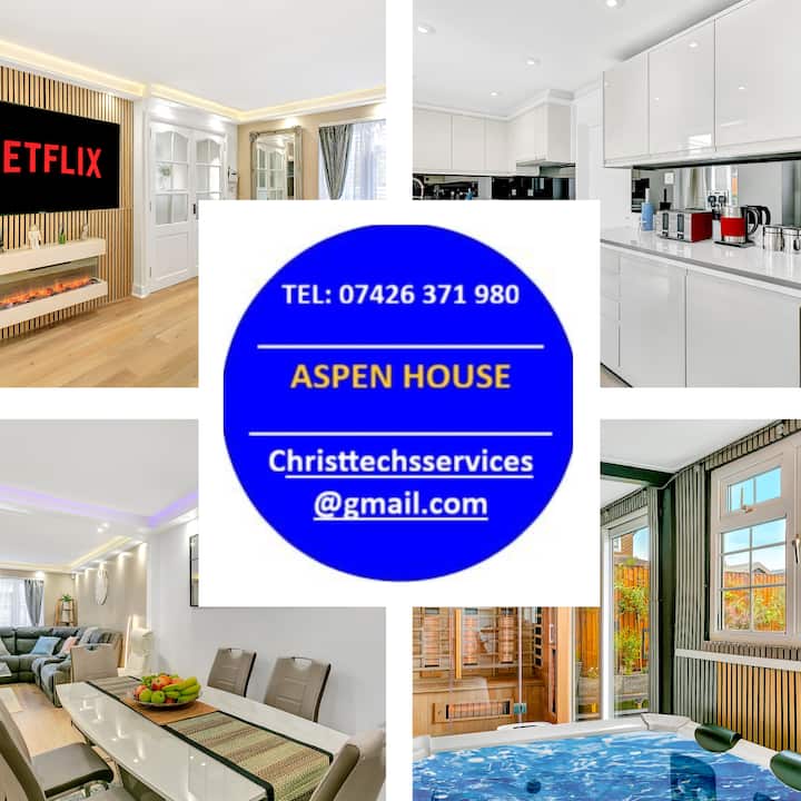Aspen Cl – 4 Bedroom Retreat With Spa, Sauna & Gym - Aylesbury