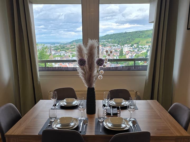 Rheintalblick  Wohnen üBer Den Dächern Von Bingen - Bingen am Rhein