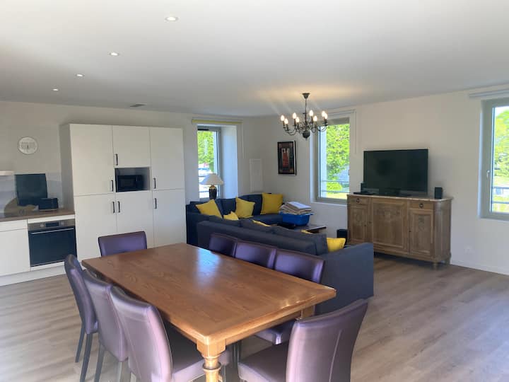 Grand Appartement En Colocation Centre Bourg - Bruz