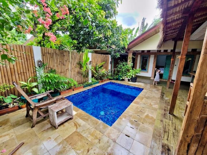 Private Pool House 2br Near To Harbor - Gili Islands