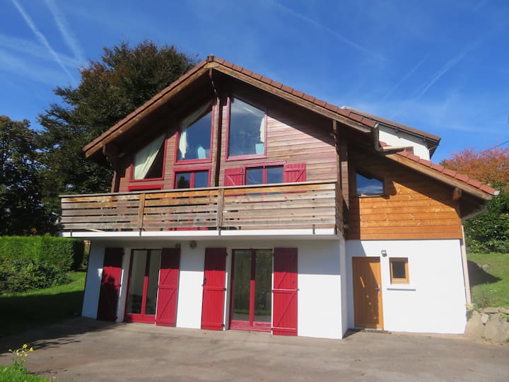 Coteau Des Xettes - Joli Chalet Exposé Plein Sud - Gérardmer