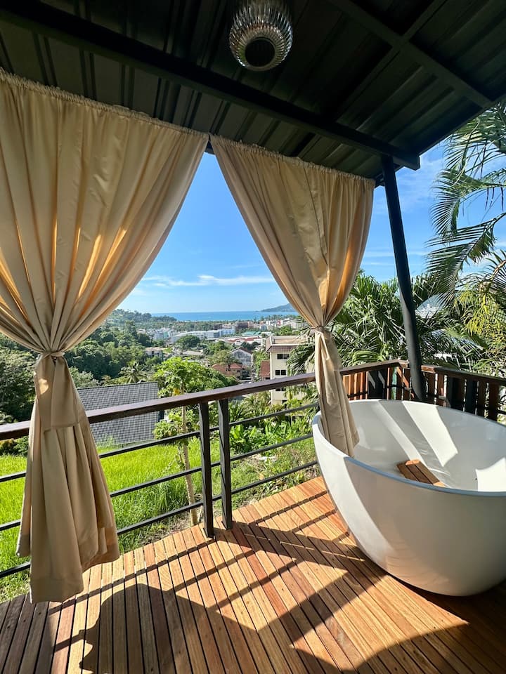 Amazing Seaview House 2 Bedroom Patong - Changwat Phuket