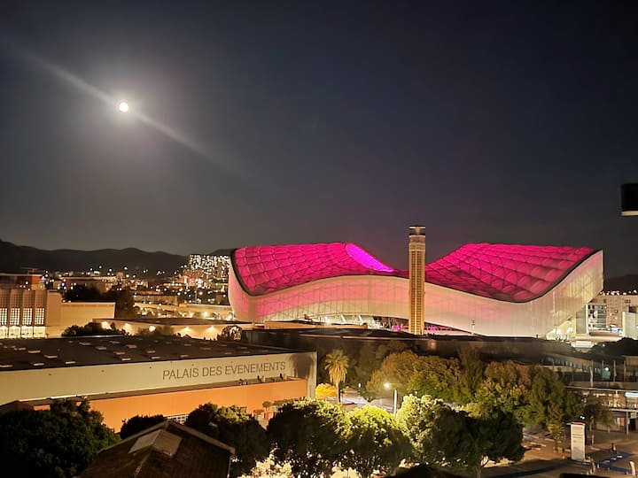 Terrasse Au Dernier éTage, Calme Chanot/vélodrome. - Marsella