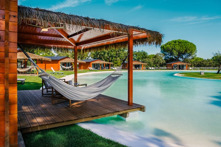 Bungalow Terraço Nova Piscina (Mirtilo) - Montargil