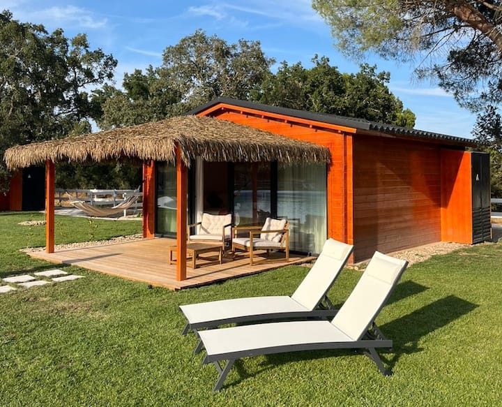 Bungalow Frente Nova Piscina (Frutas Tropicais) - Montargil