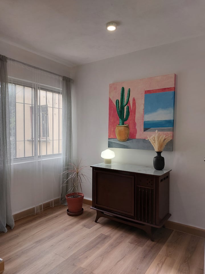 Departamento Boutique 2° Piso Con Encanto Mexicano - Monterrey