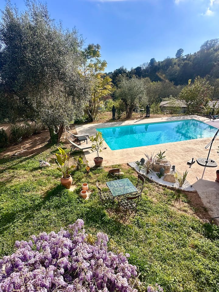 Maison Indépendante Jacuzzi Et Piscine Partagée - Vence