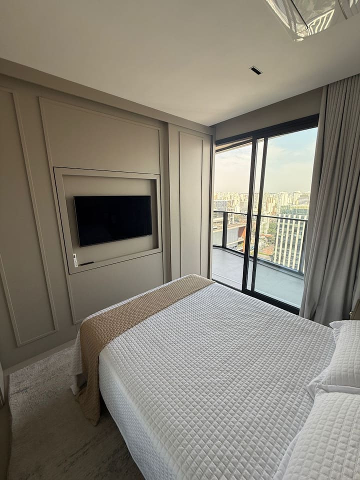 Apto Executivo E Luxuoso Ao Lado Da Faria Lima! - Sao Paulo