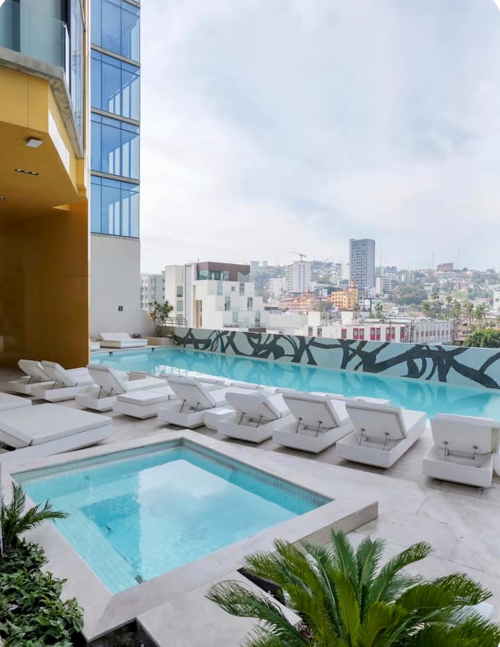 Suite Con Vista A La Ciudad, En El Corazón Tj - Tijuana