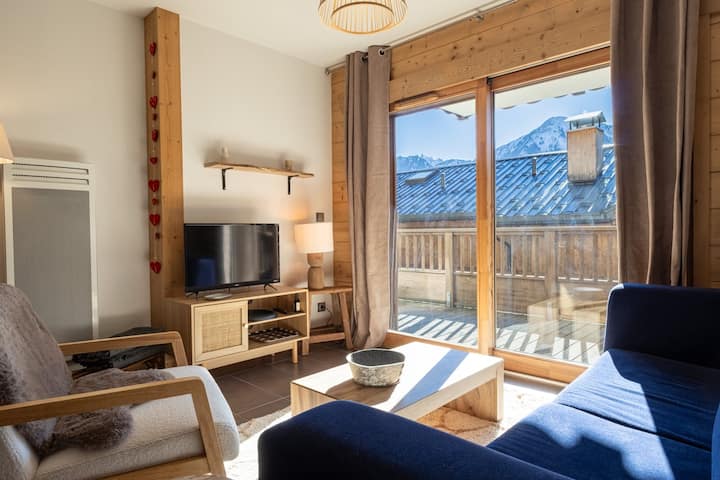 Crépine· 2/4 Pers · Aux Pieds Des Pistes · Balcon - Champagny-en-Vanoise