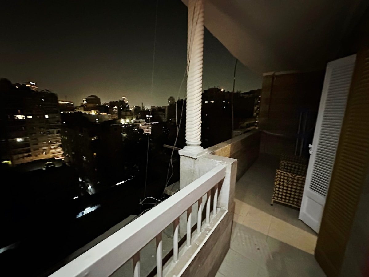 Sky room Central location walk to the Nile - Flats for Rent in Ad Doqi ...