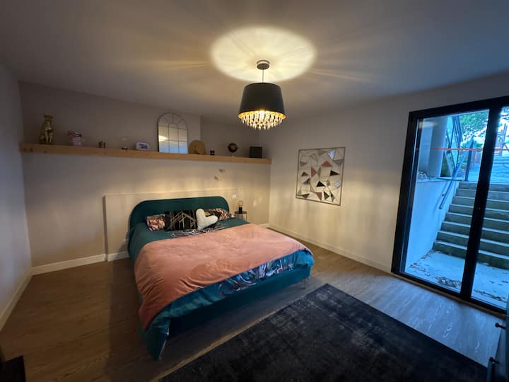 Maison Cosy, Chambre Confort, Salle De Bain Privée - Bellegarde-sur-Valserine