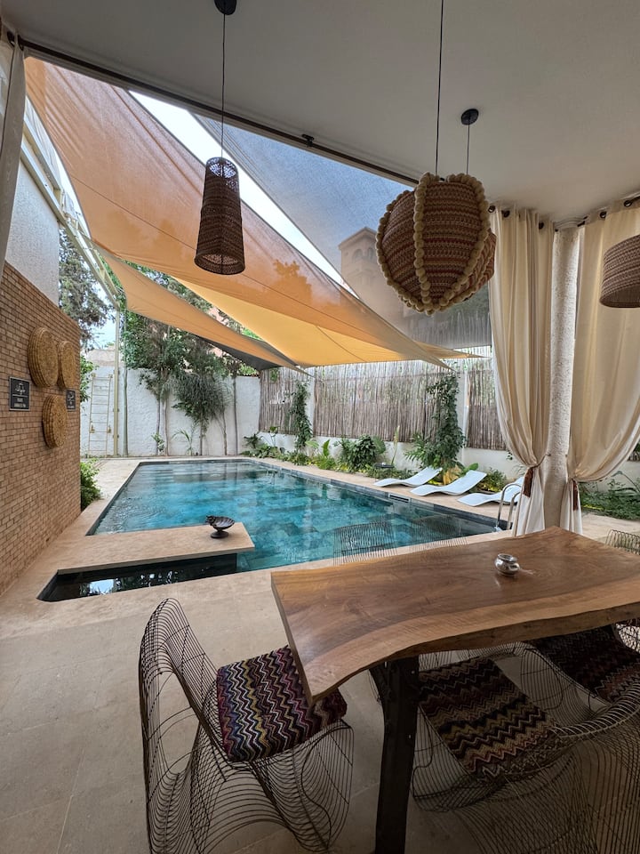 Centre Guéliz, Piscine Chauffée, 5br, Parking - Marrakesh
