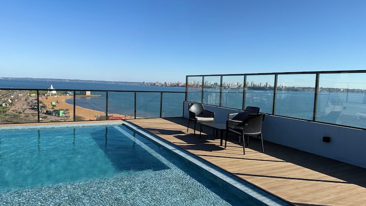 Dpto. Para Vacacionar Frente A La Playa - Paraguay