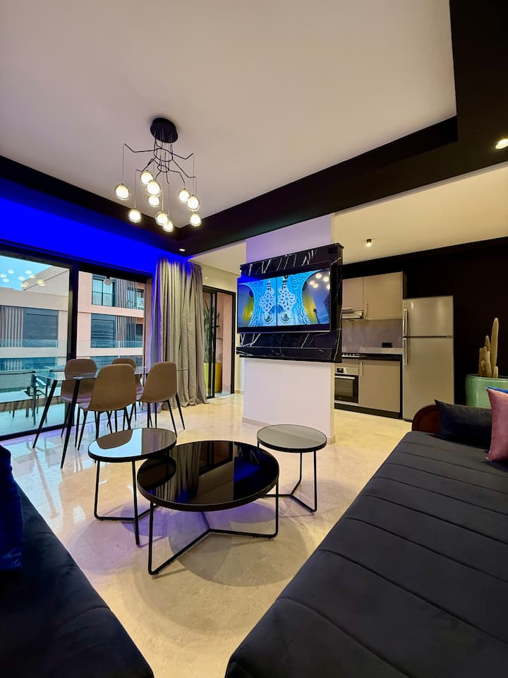 Noria Darluxe Prestige 2 Beds Pool & Golf - Marrakech