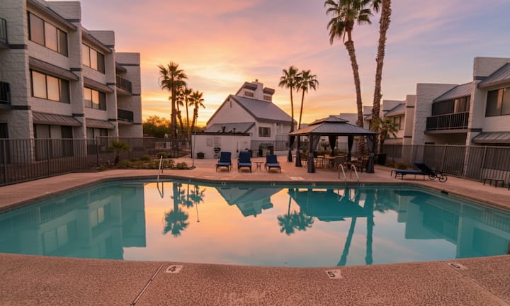 Pool, Spa, Covered Parking | 2br/2ba Modern Condo - Tucson, AZ
