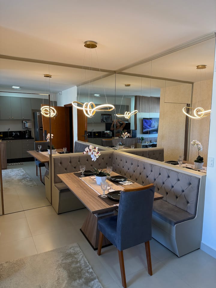 Apartamento Moderno Todo Planejado Em Cuiabá - Cuiabá