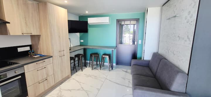 Studio 7mn Mer Moderne, Cosy, Parking, Piscine - La Grande-Motte
