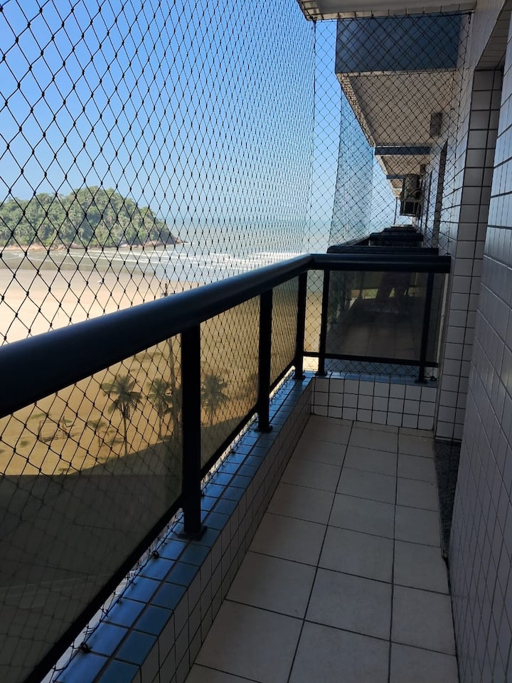Apartamento Pé Na Areia - José Menino Santos/sp - Santos
