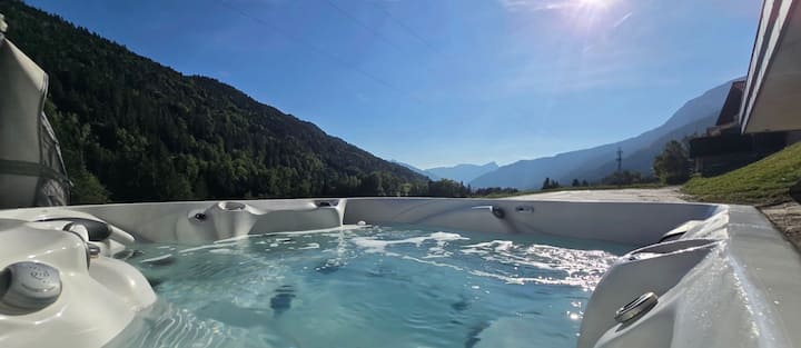 L'aiguillon - Studio & Jacuzzi Au Cœur Des Aravis - Saint-Jean-de-Sixt