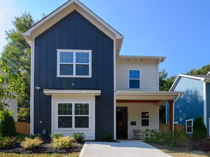 Modern 4br Gem Pro Decor Fenced Yard Near Dt Clt - Wilmore - Charlotte