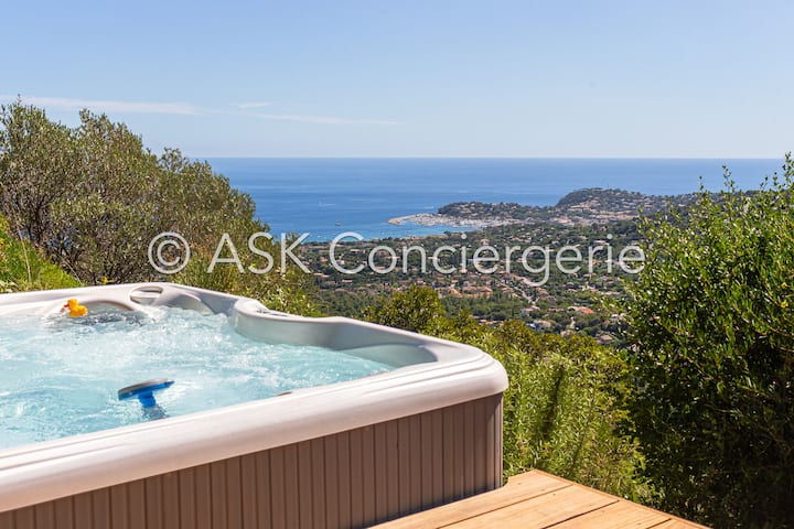 Island - Jacuzzi, Vue Mer Exceptionnelle - Cavalaire-sur-Mer