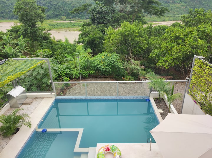 Cabaña Con Piscina Privada "Amazon Dreams Lodge". - Pasco