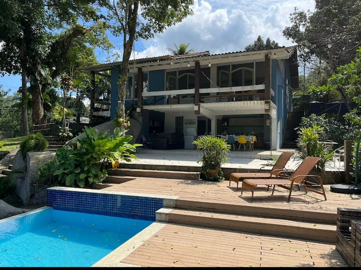 Excelente Casa No Portogalo Com Vista Mar - Ilha Grande