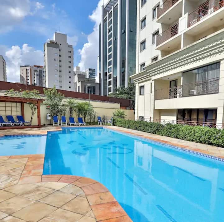 Flat 2 Quartos + Vaga Inclusa - Vila Olímpia - São Paulo