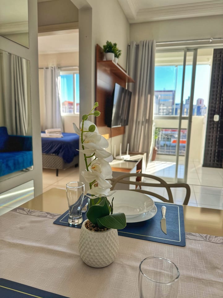 Apto Rp32 | Centro | Garagem, 1 Quarto, Elevador - Ponta Grossa