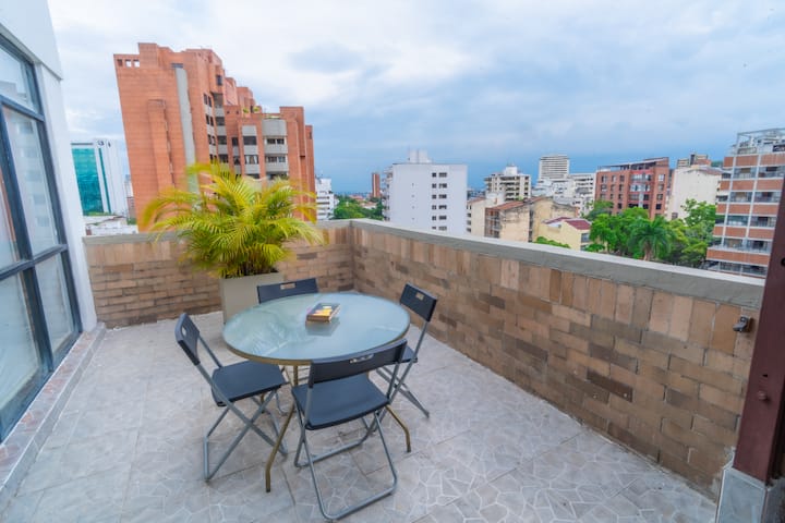 Terraza Panorámica Con Jacuzzi Privado - Colombie