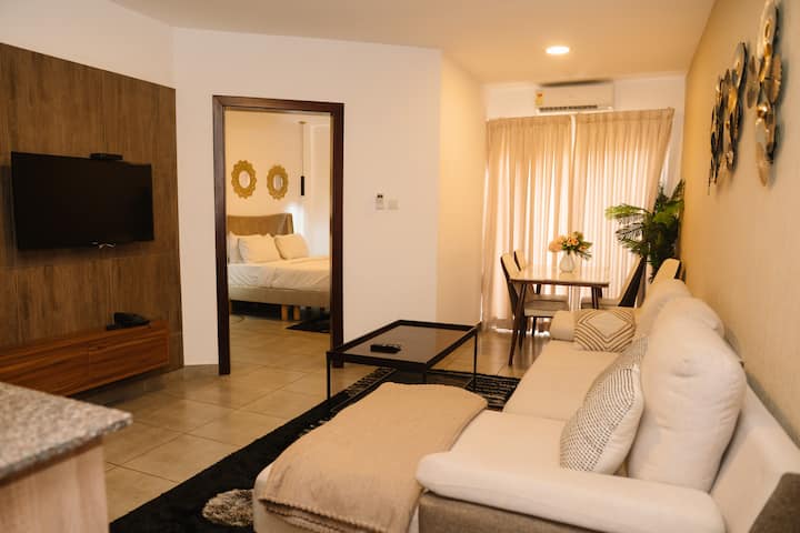 Tranquil 1 Bedroom Hideout At Oasis Park Residence - Accra