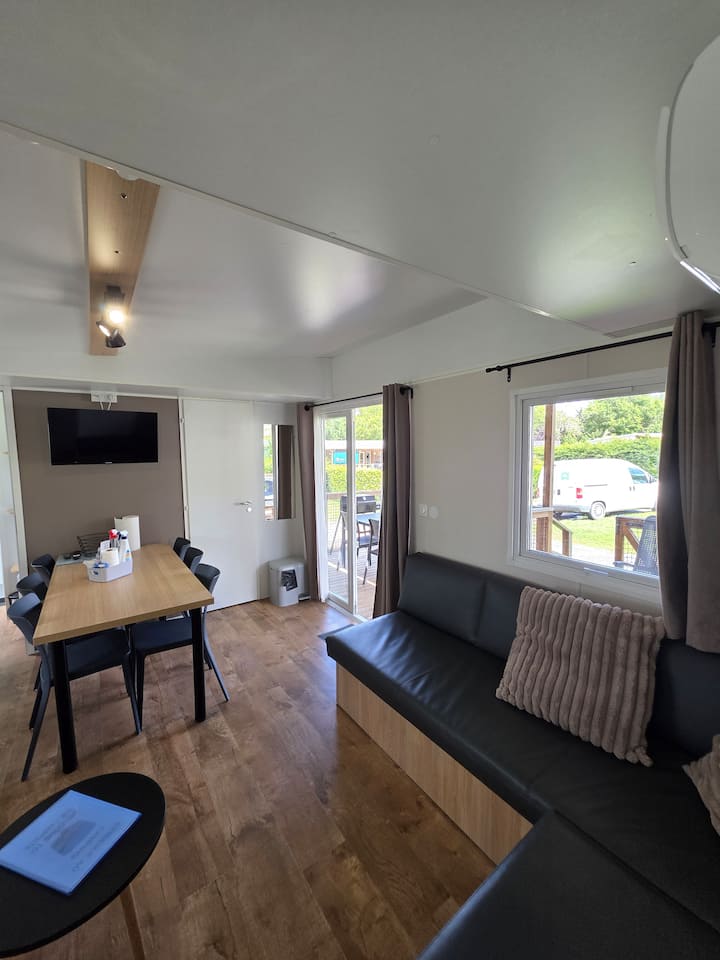 Houlgate Camping 5* - Mhome Xl 3ch/6p Avec Clim/tv - Houlgate