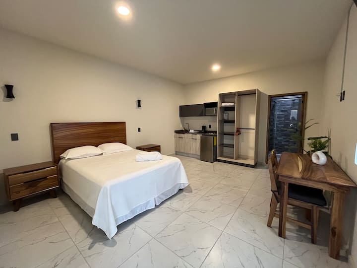 A/c, Kitchenette And Private Bathroom • Amatitán - Mexico