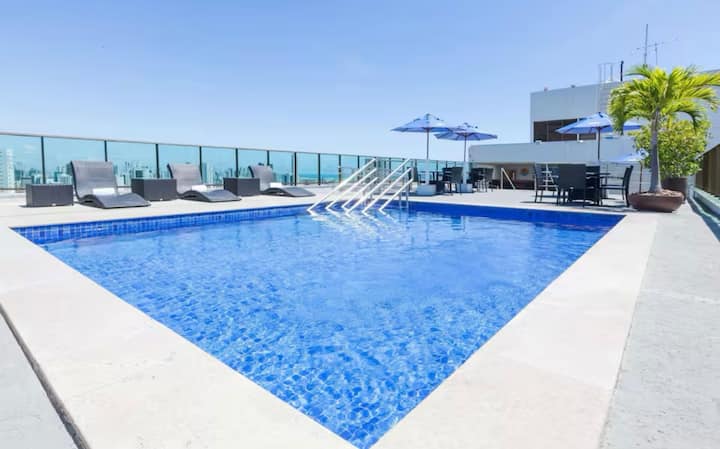 Flat Confortável No Coração De Boa Viagem - Boa Viagem