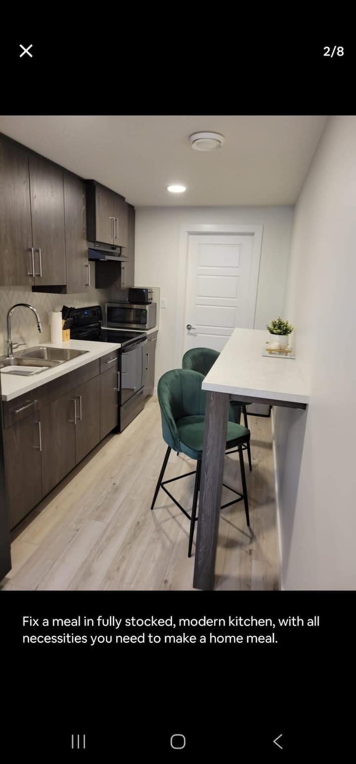 1 Bed And Bath Basement Suite - Beaumont