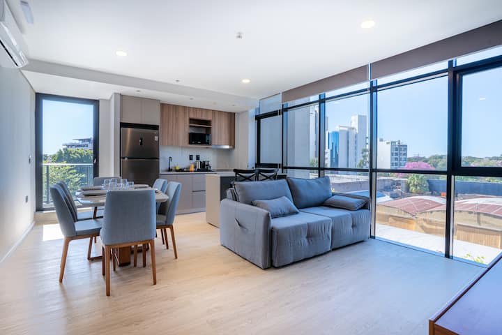 Departamento De 2 Dorm En Pleno Eje Corporativo - Asuncion