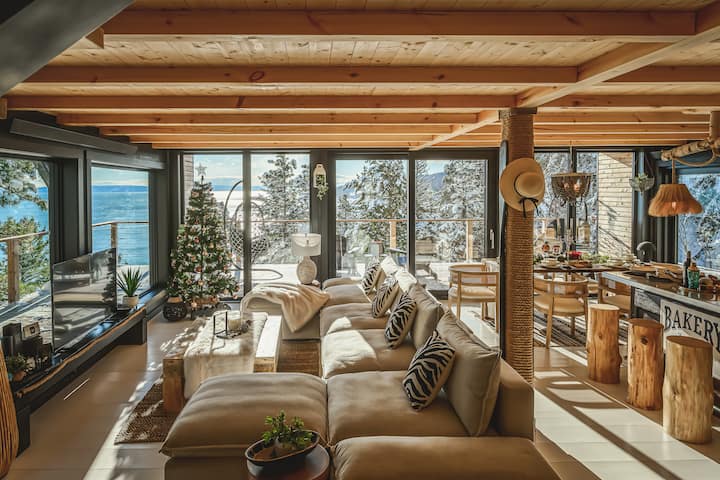 Chalet Eden Roc — Luxe, Détente & Vue Imprenable - La Malbaie