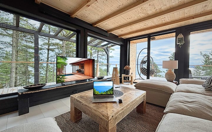 Chalet Eden Roc — Luxe, Détente & Vue Imprenable - La Malbaie