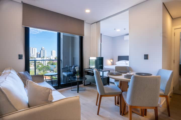 Departamento 1 Dormitorio En Pleno Eje Financiero - Asunción