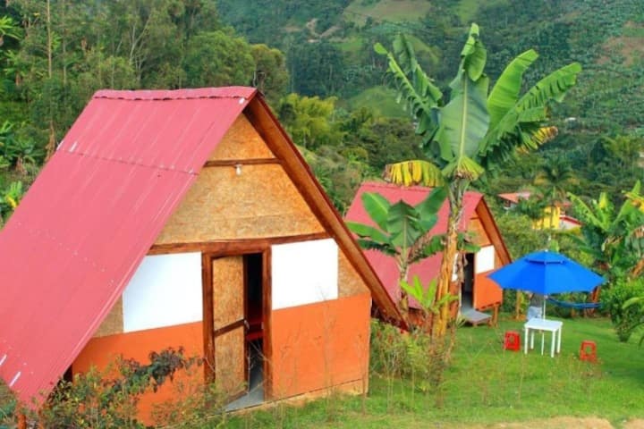 4. Hermosa Cabaña Para Descansar En Pareja. - Andes
