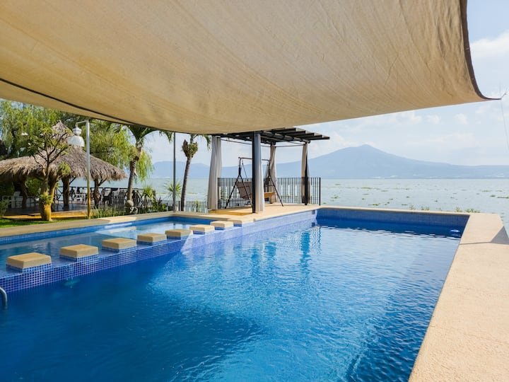 Villa Coxala, Casa Junto Al Lago Y Agua Termal - Jocotepec