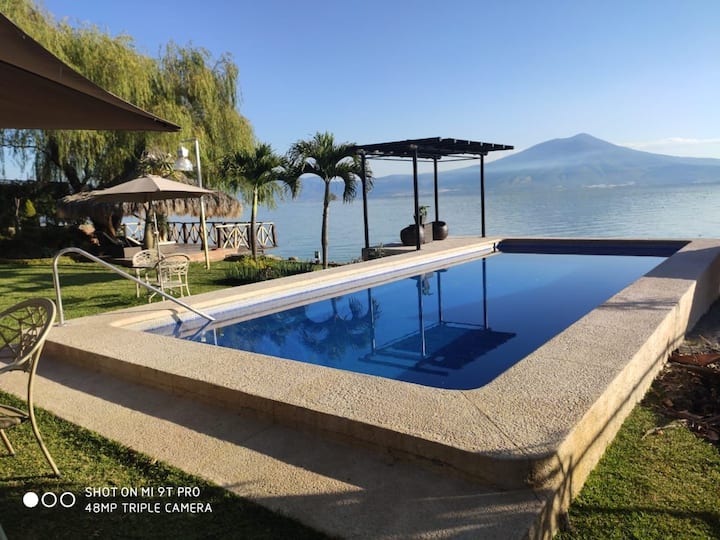 Villa Coxala, Casa Junto Al Lago Y Agua Termal - Jocotepec