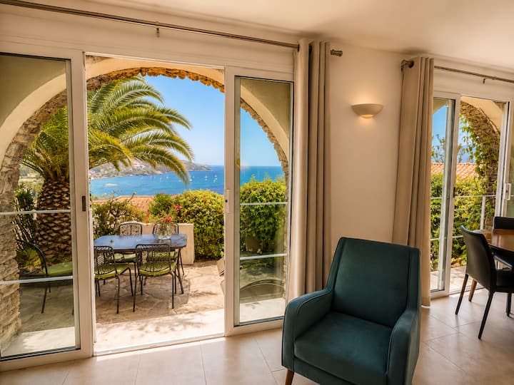 Appartement De Charme Vue Mer, Façade De Pierres - Plage de Saleccia