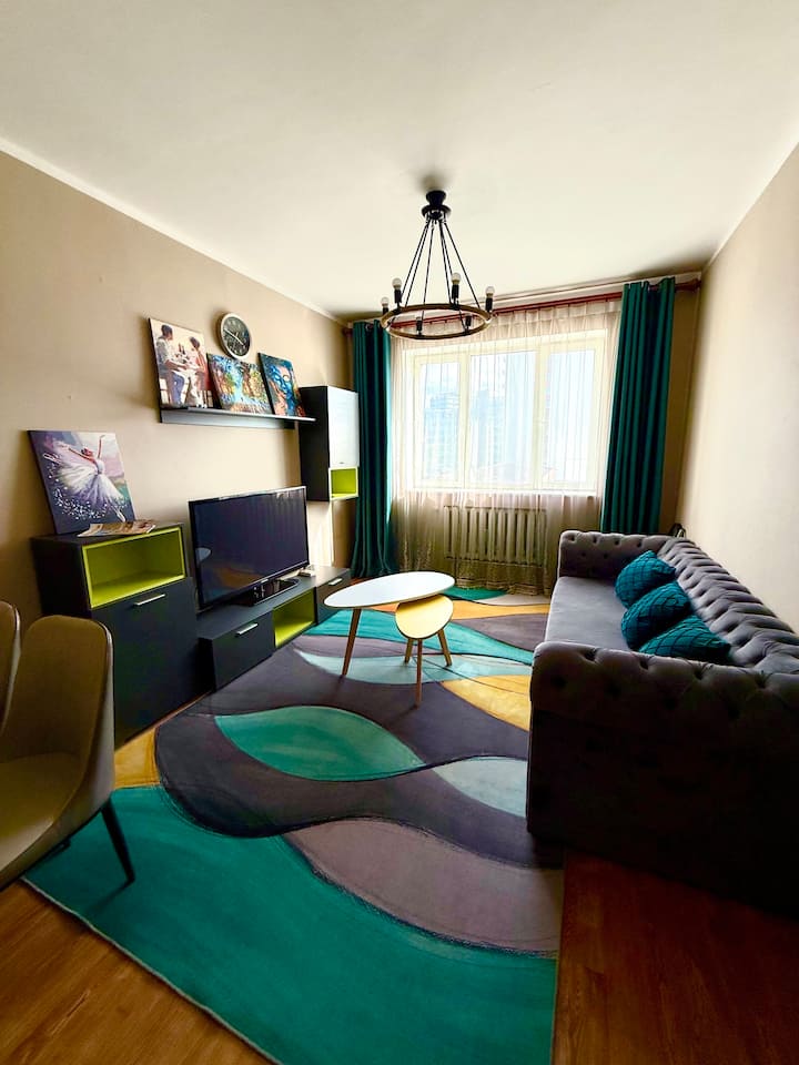 Cozy & Modern 3-room Flat • City Center • Ub - Ulaanbaatar