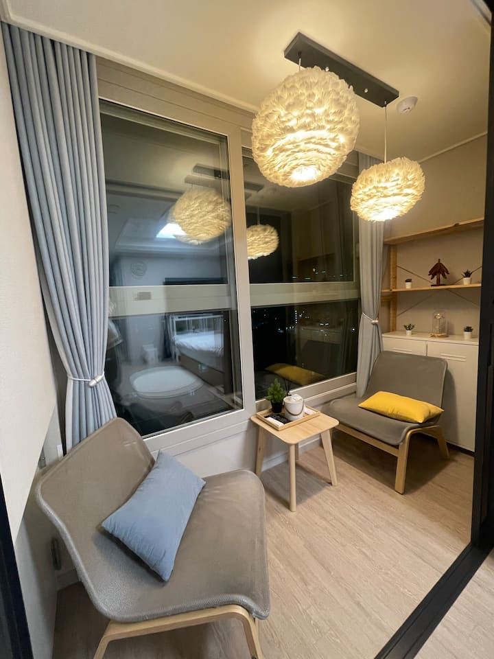 [인천공항/송도/청라/인하대병원]New신축 풀옵션#월미도#차이나타운#무료주차#신포역#숭의역 - Incheon