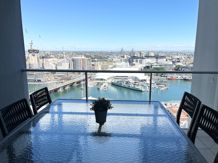 Great Harbour View Three Bedrooms Penthouse - Sydney central station