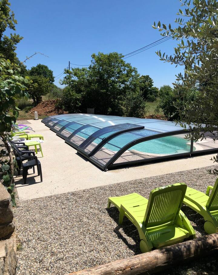 Janciane Avec Piscine - Les Vans