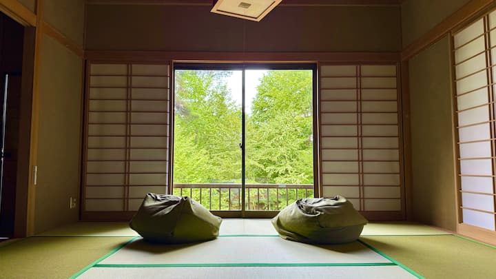 Villa 水と深緑 ~安曇野の天然温泉と緑に包まれる貸切ヴィラ~ - Matsumoto