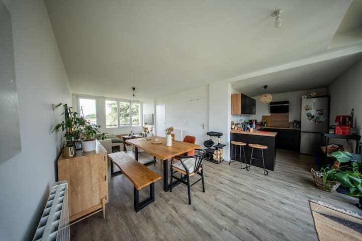 Appartement Lumineux Centre Ville - Parking - Le Mans